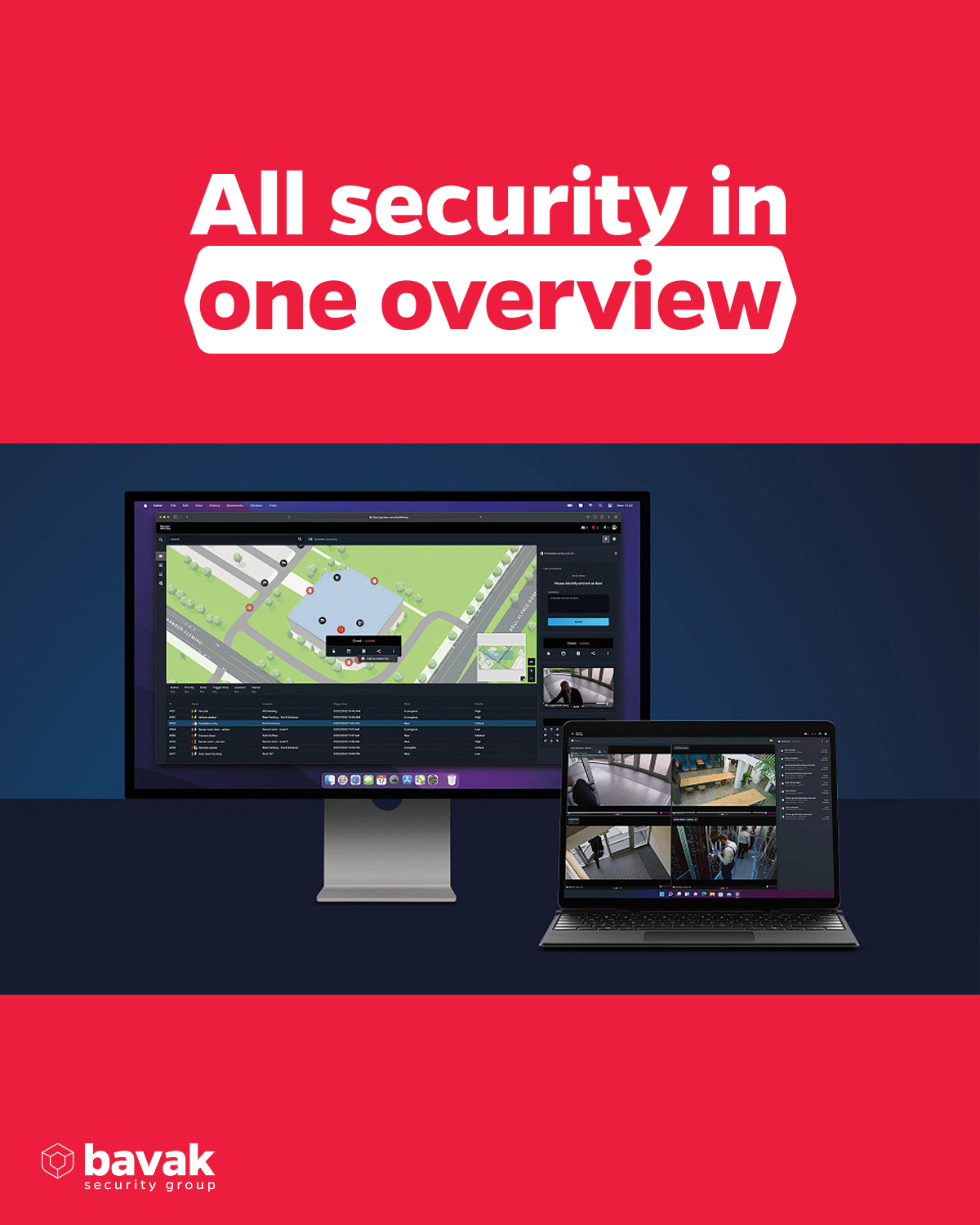 Bavak Security Group | Integrated security overview with Genetec | EN